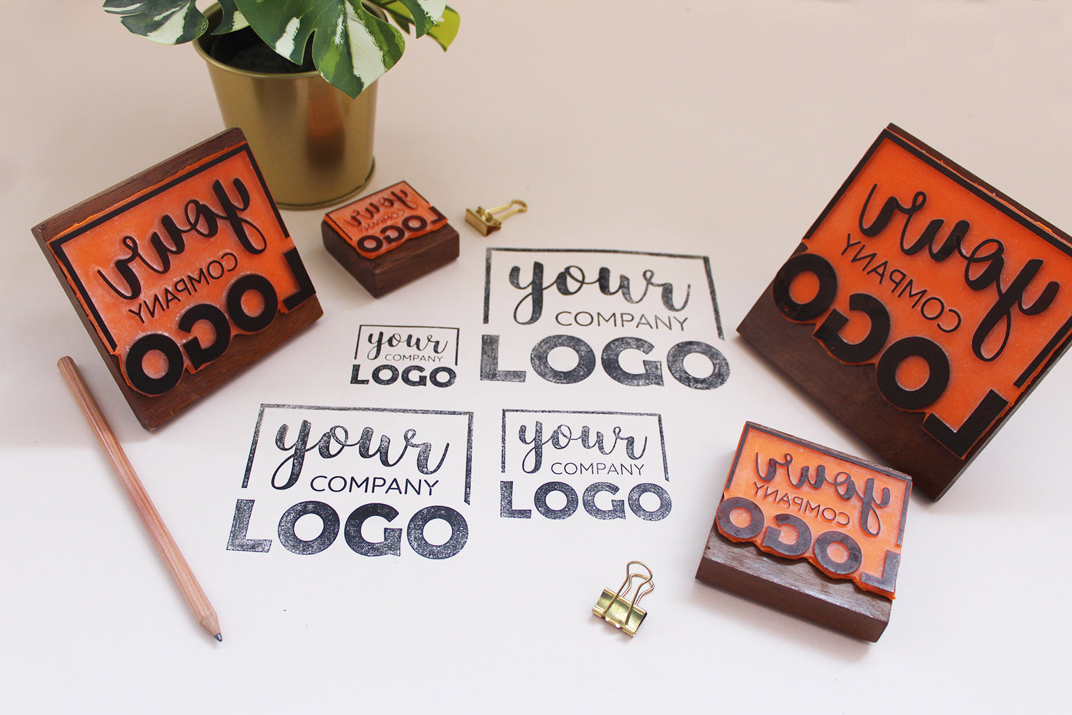 Custom Design/Logo Stamps – scribblesinc.in