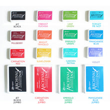 Archival Ink Stamp Pad - Permanent Ink Pad for Fabric/Wood/Plastic ...
